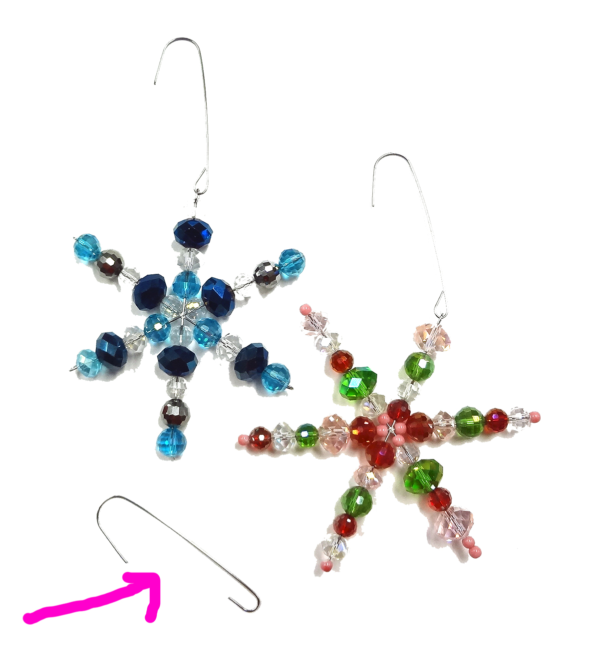 Snowflake Wire Frame Tips and Inspiration! – The John Bead & Craft ...