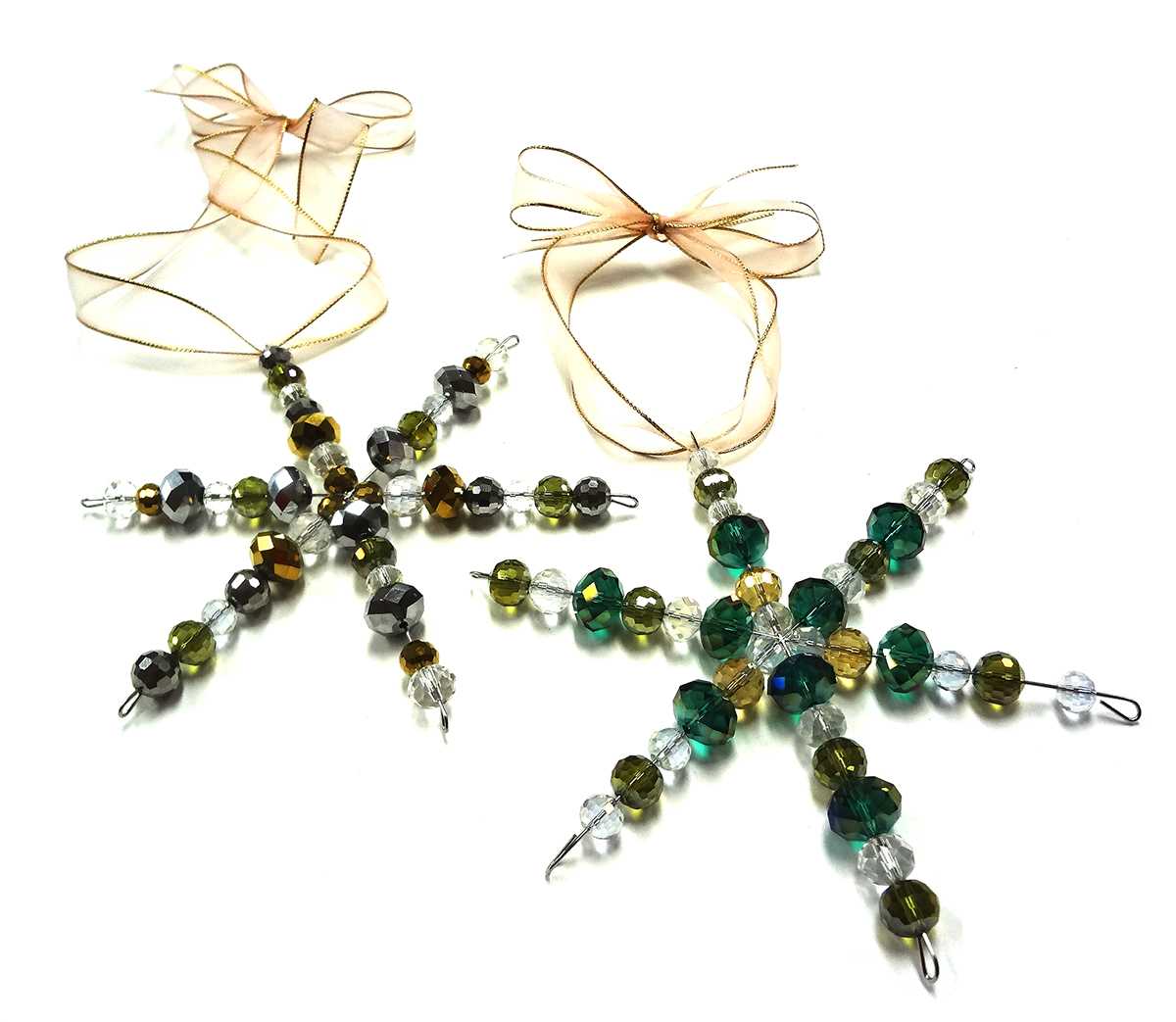 Snowflake Wire Frame Tips and Inspiration! – The John Bead & Craft ...