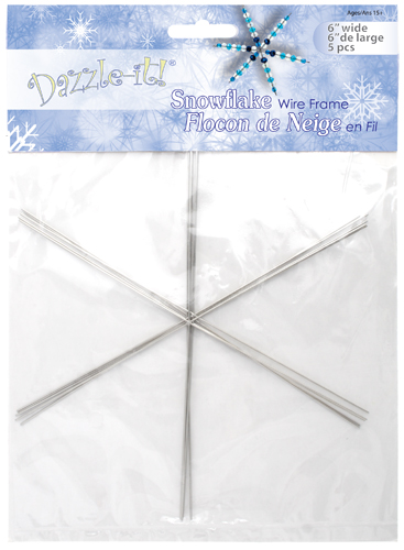 Snowflake Wire Frame Tips and Inspiration! – The John Bead & Craft ...
